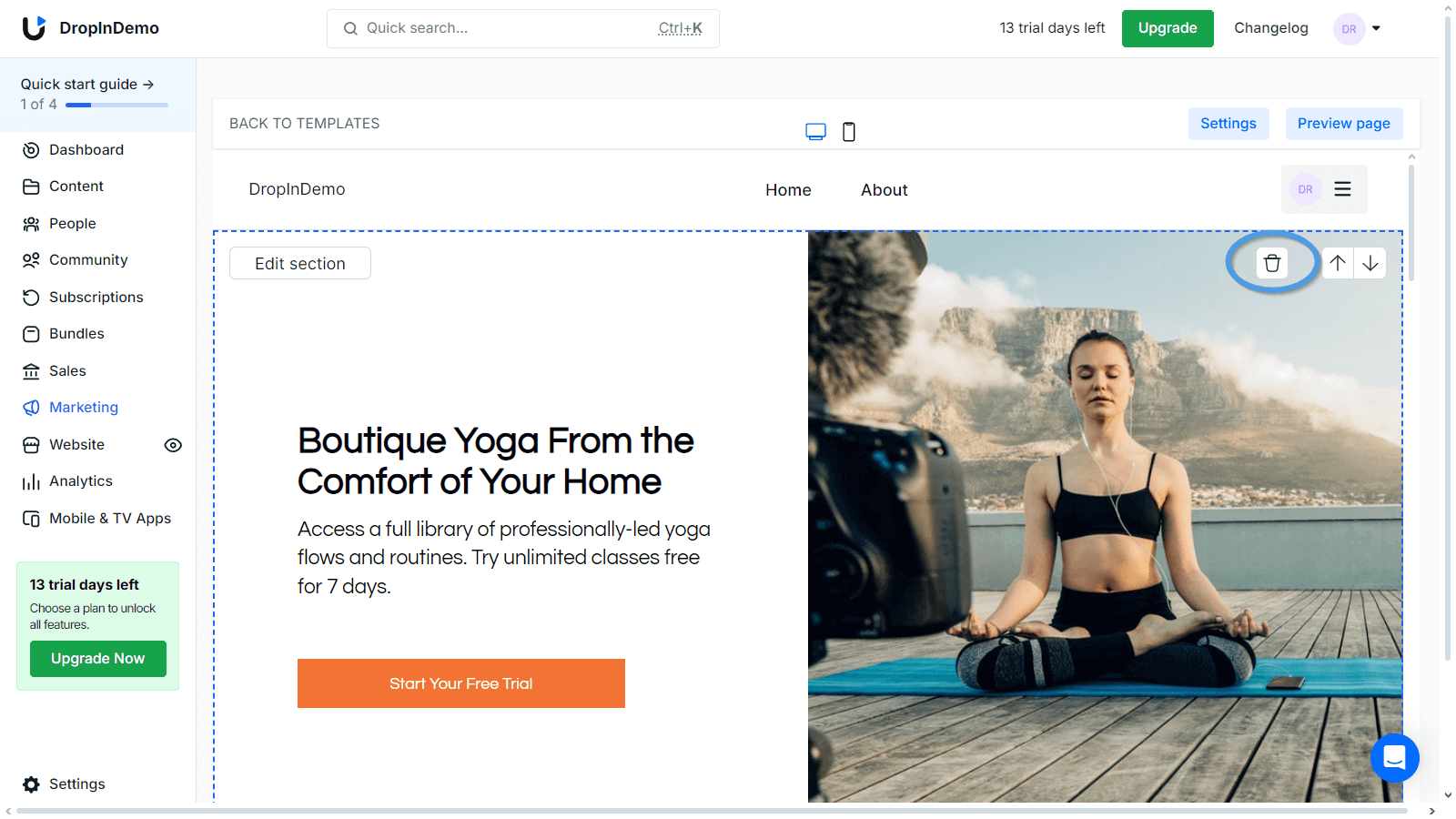 How to Create a Blog on Uscreen