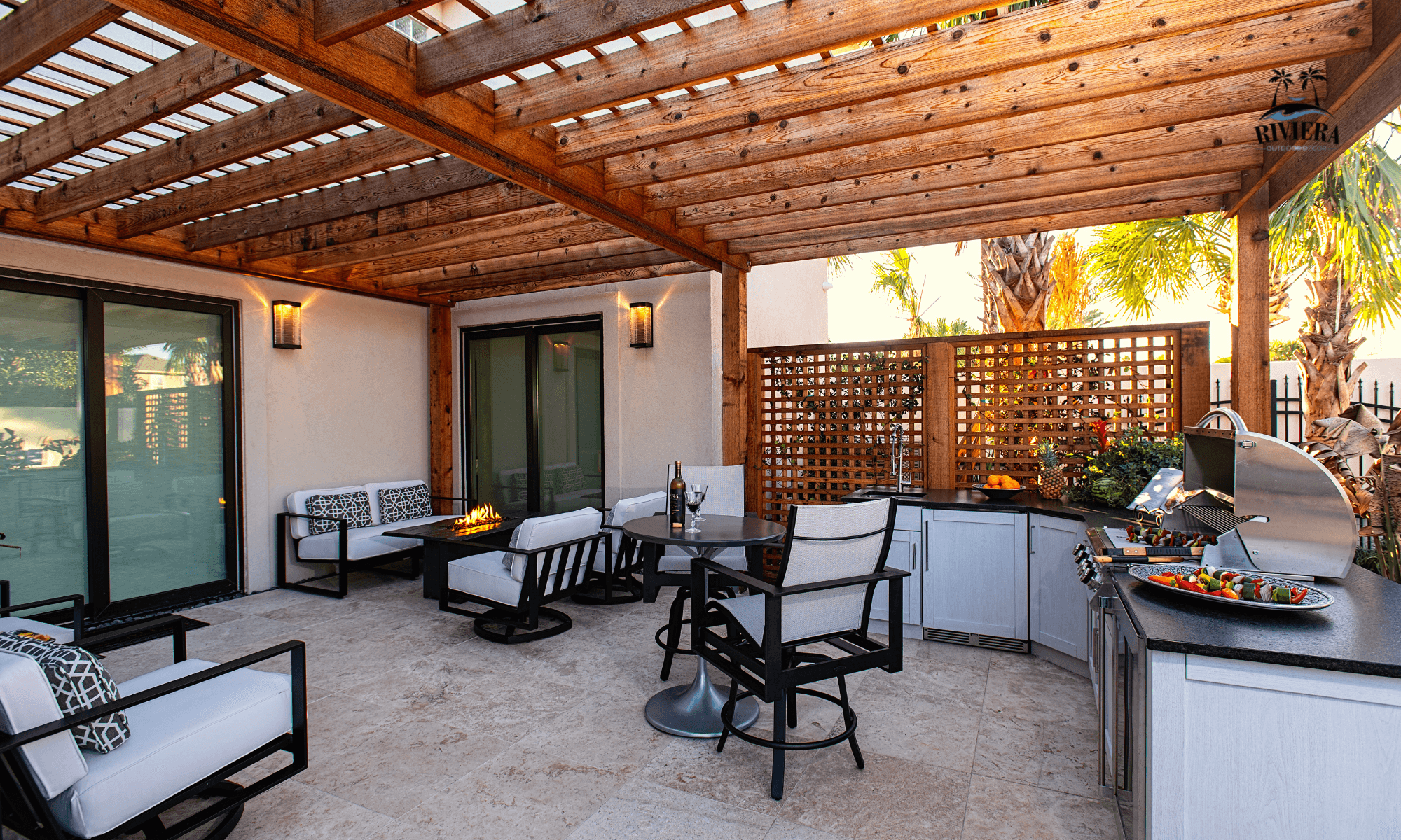 Outdoor Kitchen Countertops for Coastal Areas