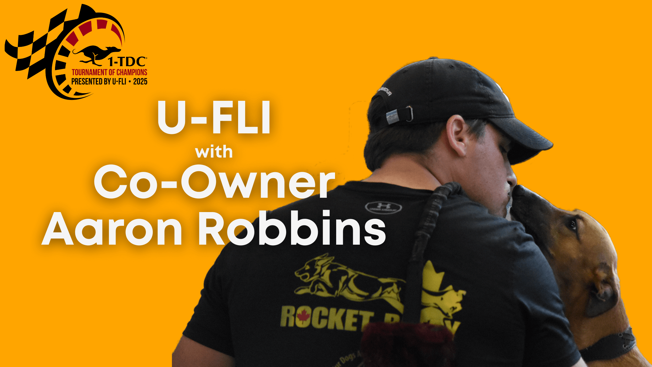 Fast Dogs, Strong Bonds: Aaron Robbins on U-FLI Flyball and the 1-TDC ...