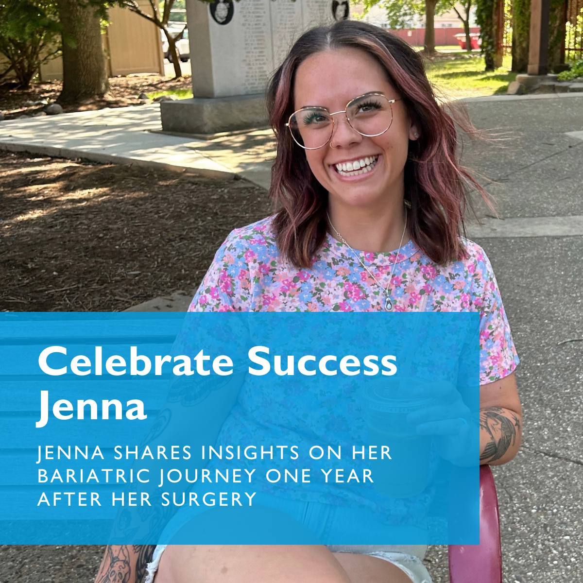 Celebrate Bariatric Surgery Success Story - Jenna - Celebrate