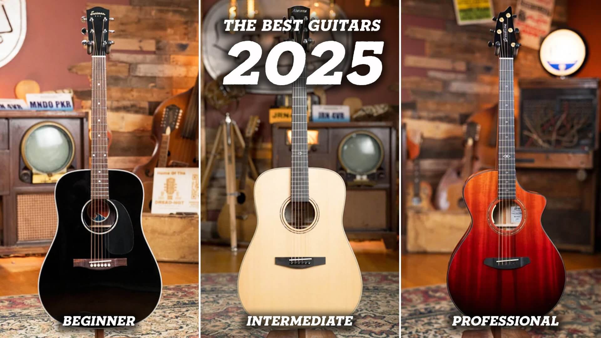 Best Acoustic Guitars 2025: Top Picks for Guitar Players