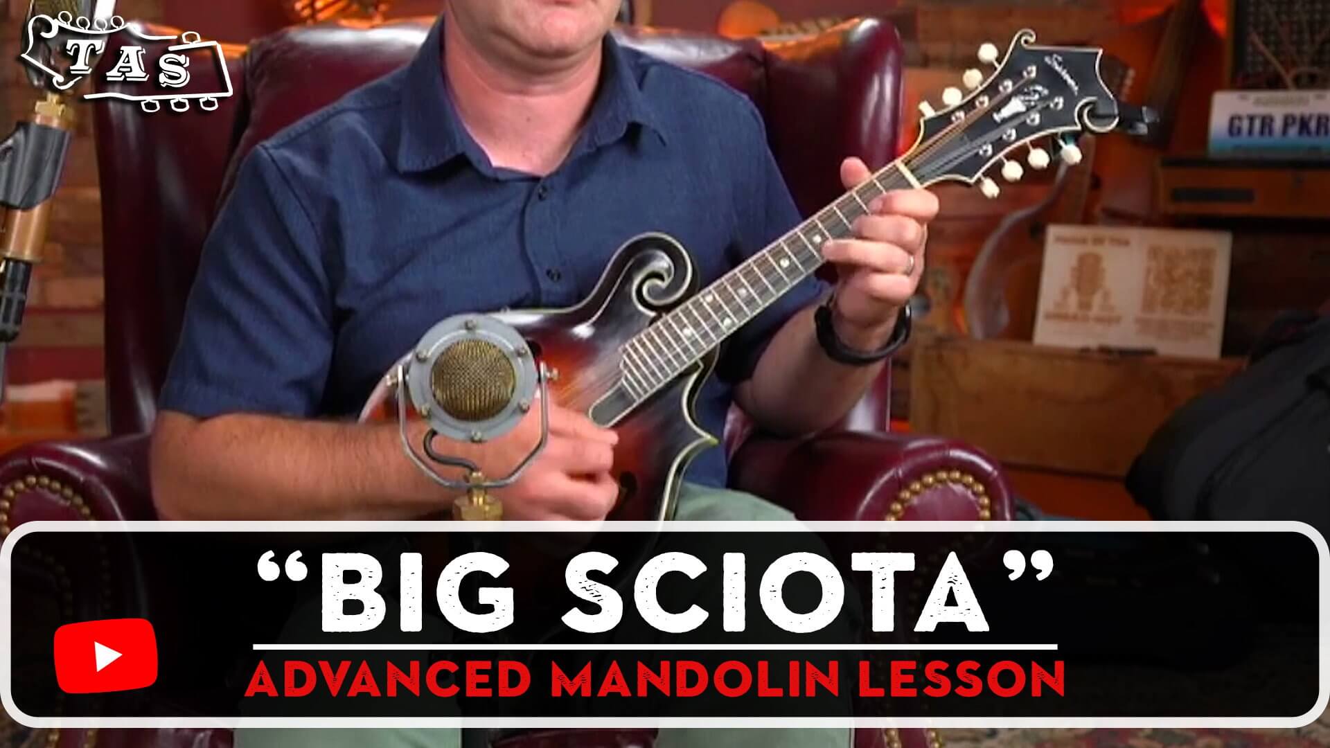 How to Play Big Sciota on Mandolin | Advanced Solo
