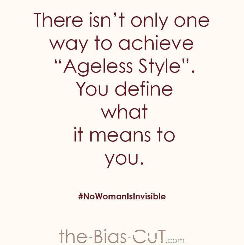 Does 'Ageless Style' Only Mean One Thing? – The Bias Cut