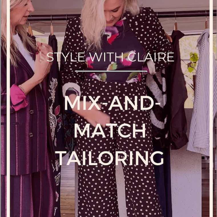 Style Tips With Claire: Mix And Match Tailoring – The Bias Cut