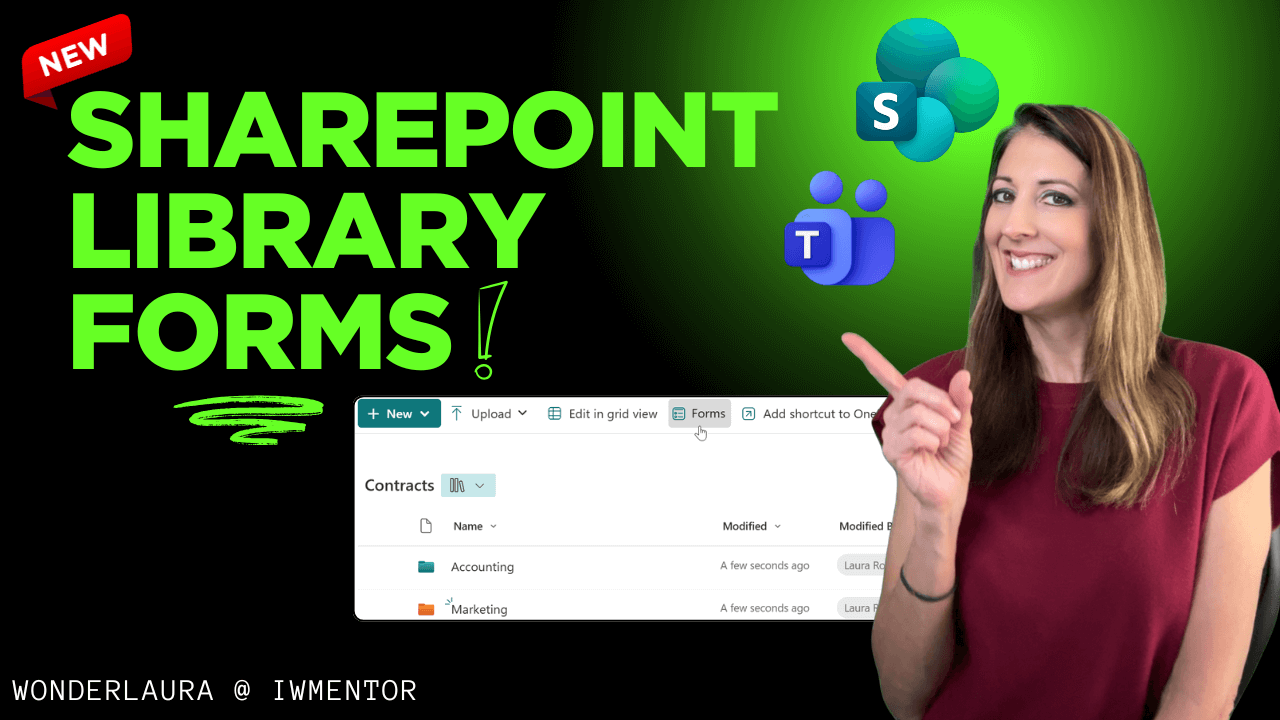 Forms on SharePoint Libraries - NEW