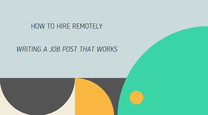 Writing a Job Post That Works - Jobrack Blog