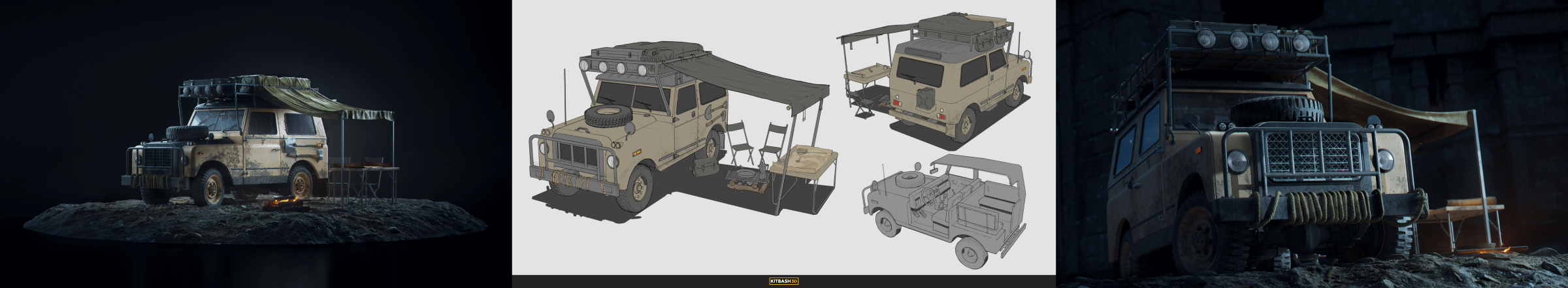 Secrets of the Luminara - Behind the Kit [Article + Images] – KitBash3D