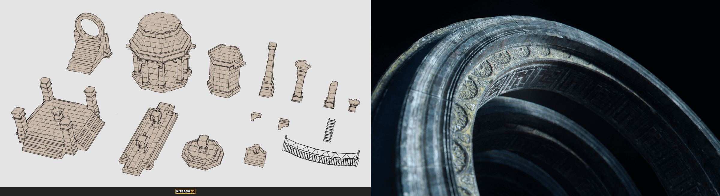 Secrets of the Luminara - Behind the Kit [Article + Images] – KitBash3D