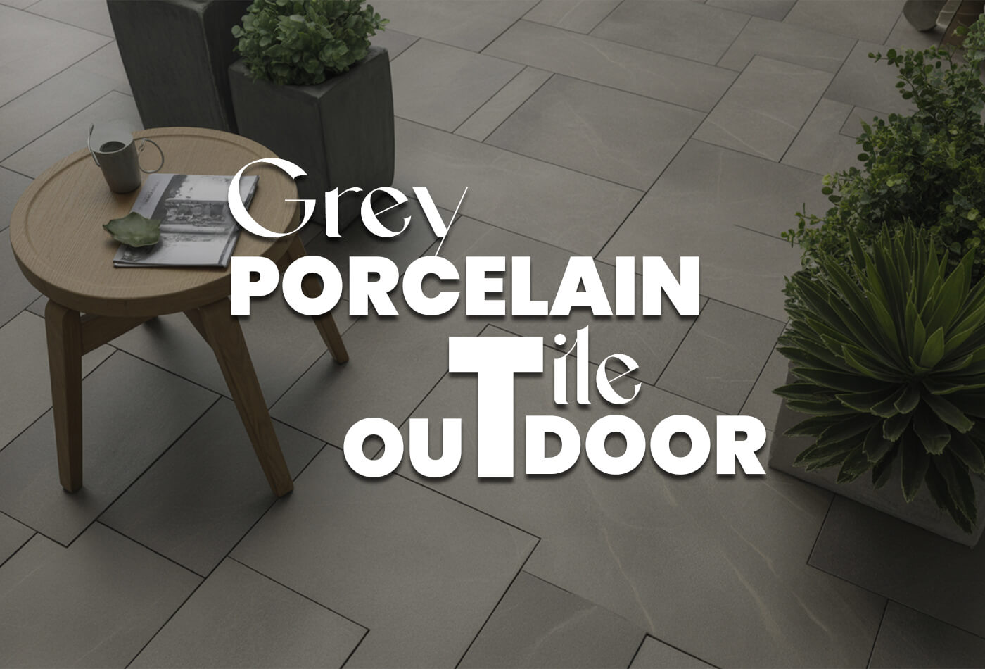 lanning Grey Porcelain Tile Outdoor for Patio?