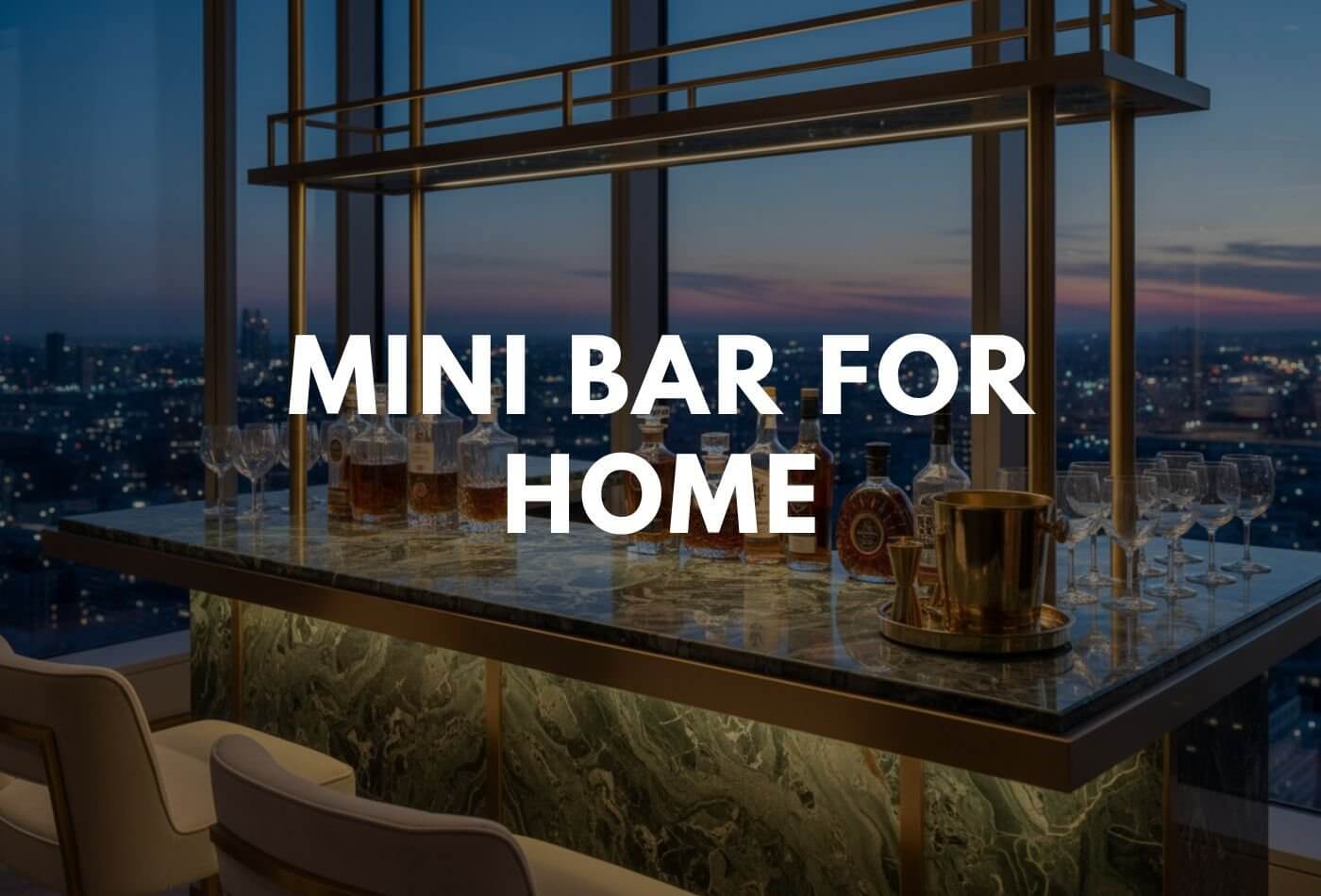 10 Mini Bar for Home UK | Small Bar Designs | Backlit Pubs