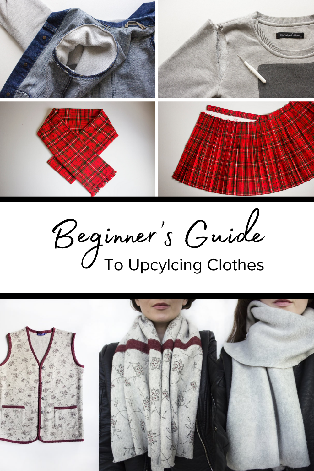 A Beginner’s Guide to Upcycling Clothes