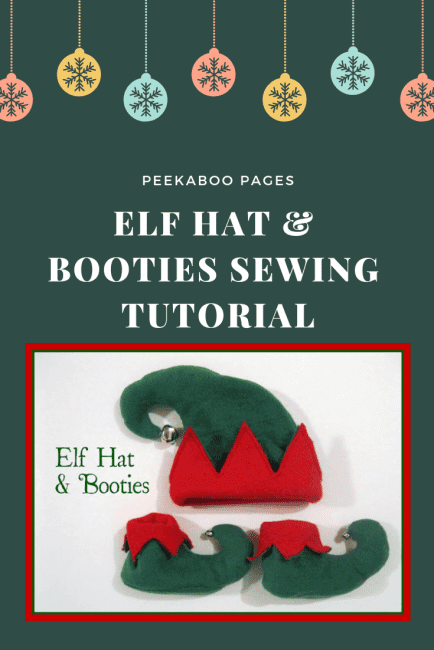 DIY Elf Hat & Booties Costume Tutorial