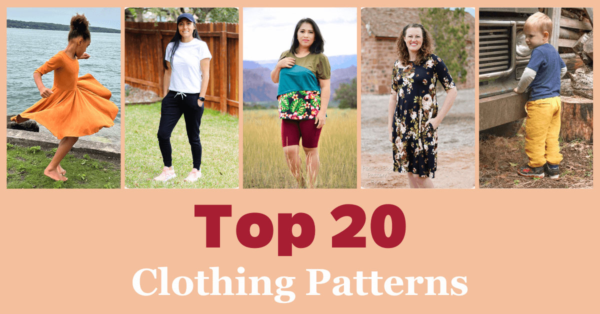 Top 20 Clothing Patterns for Beginners and Pros