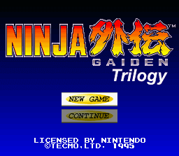 Stone Age Game Review: Ninja Gaiden Trilogy