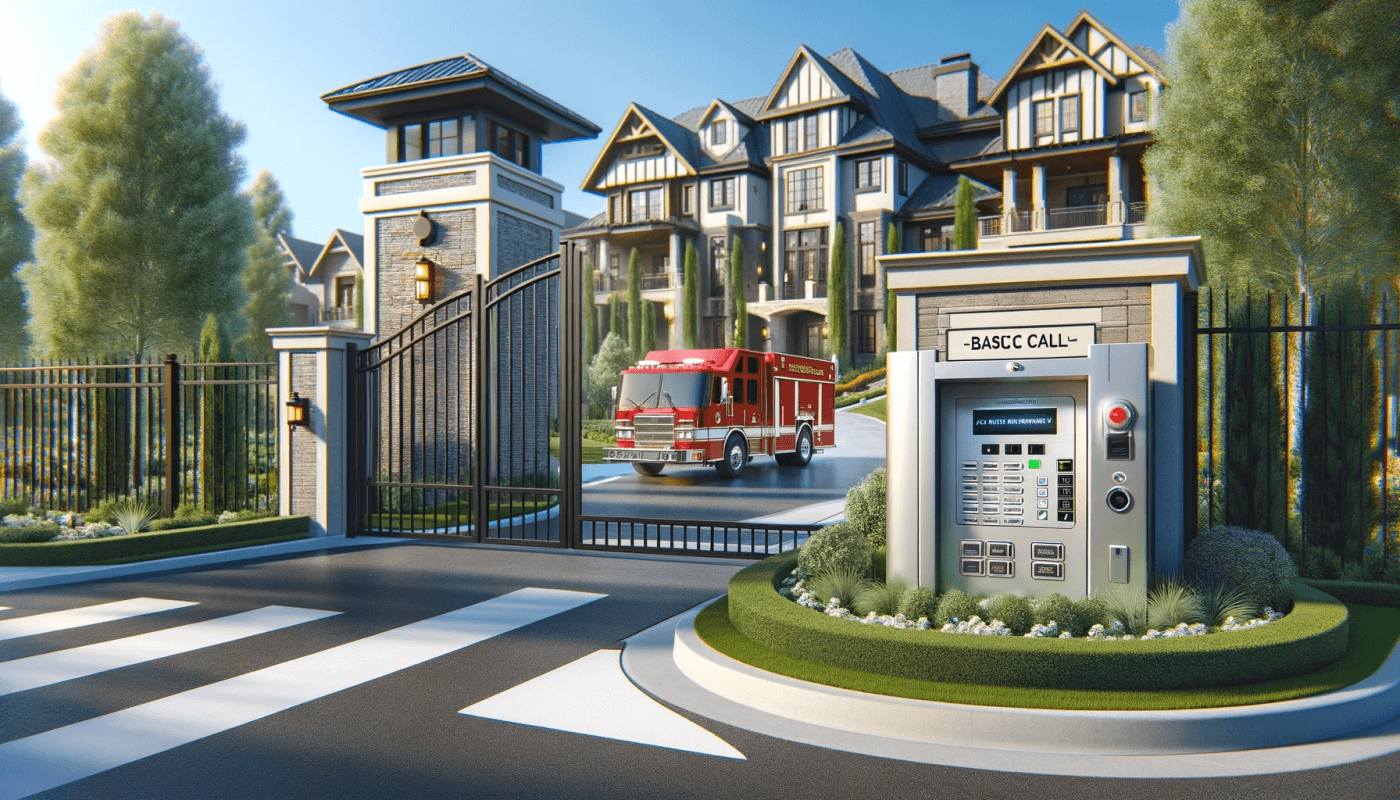 Frictionless access to gated communities for first responders and fleet ...