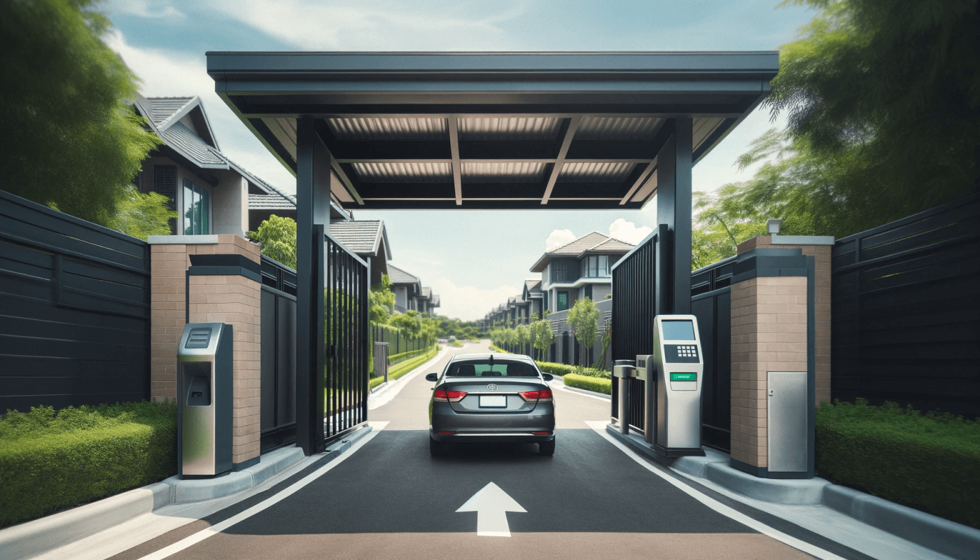 Frictionless access to gated communities for first responders and fleet ...