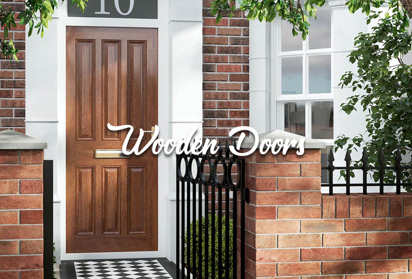 Wooden Doors with Success to Guide Trader’s