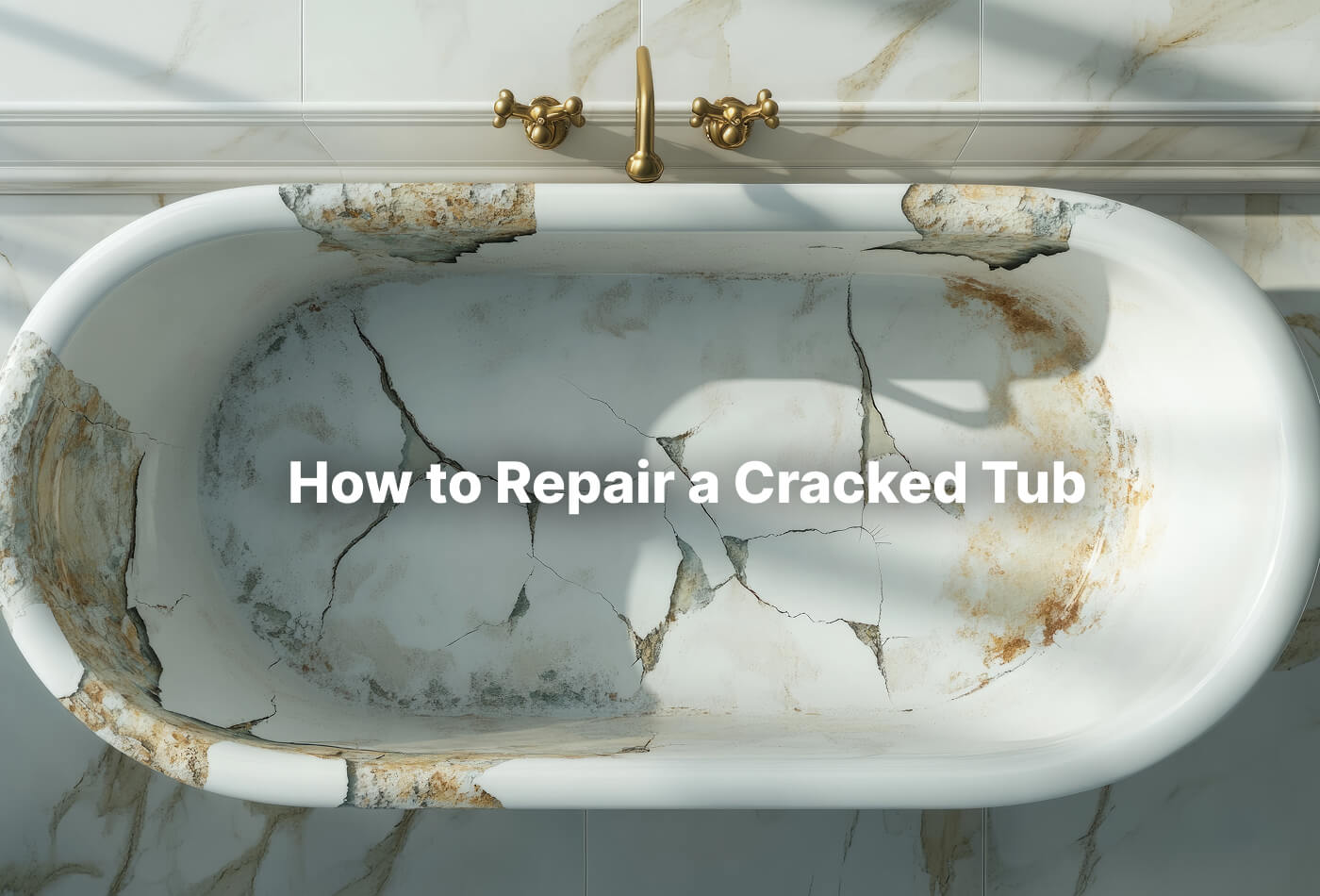 How to Repair a Cracked Tub - A Solid Guide