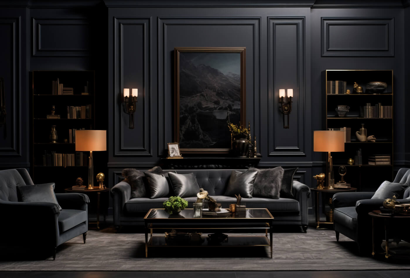 Dark Colours For Home: Top 6 Reason Not to Be Afraid of Dark