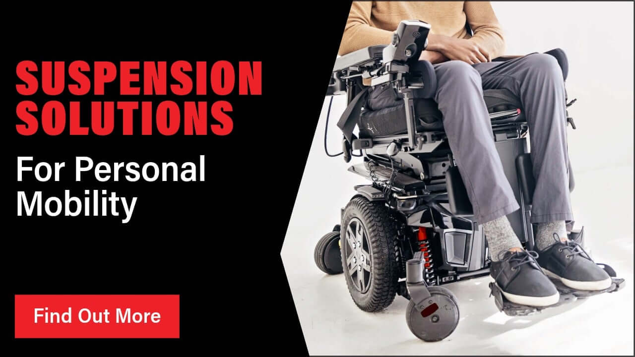 Shock Absorbers and Suspension Systems for Personal Mobility