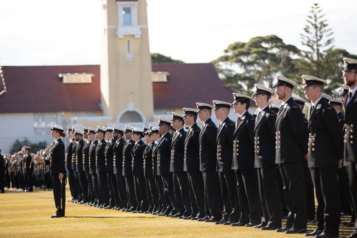 A Historic Intake for the Royal Australian Navy