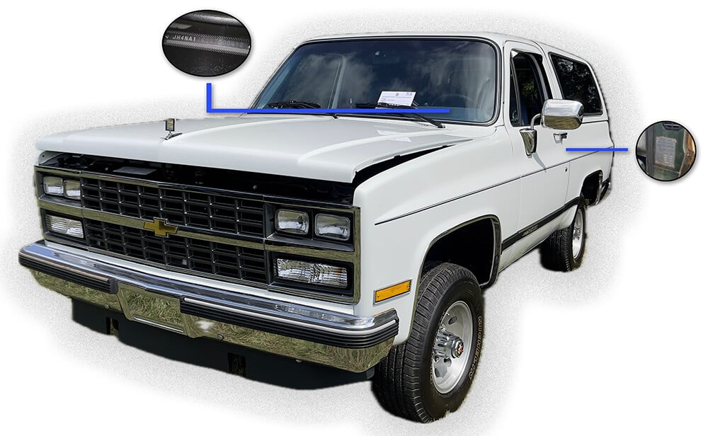Where Is The Vin Number On A Chevy Truck Frame - Infoupdate.org