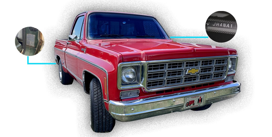 Where Is The Vin Number On A Chevy Truck Frame - Infoupdate.org