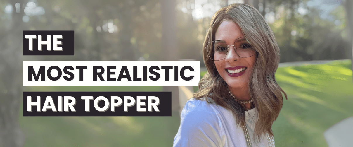Find the Most Realistic Hair Topper | Dimples Hair