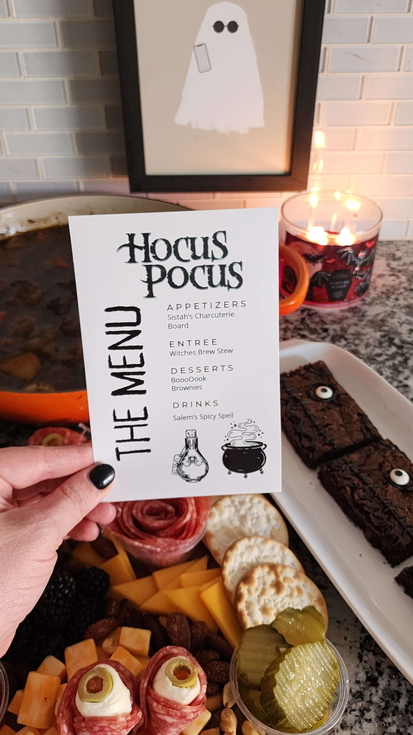 Halloween Dinner and a Movie Hocus Pocus – The Fairytale Foodie