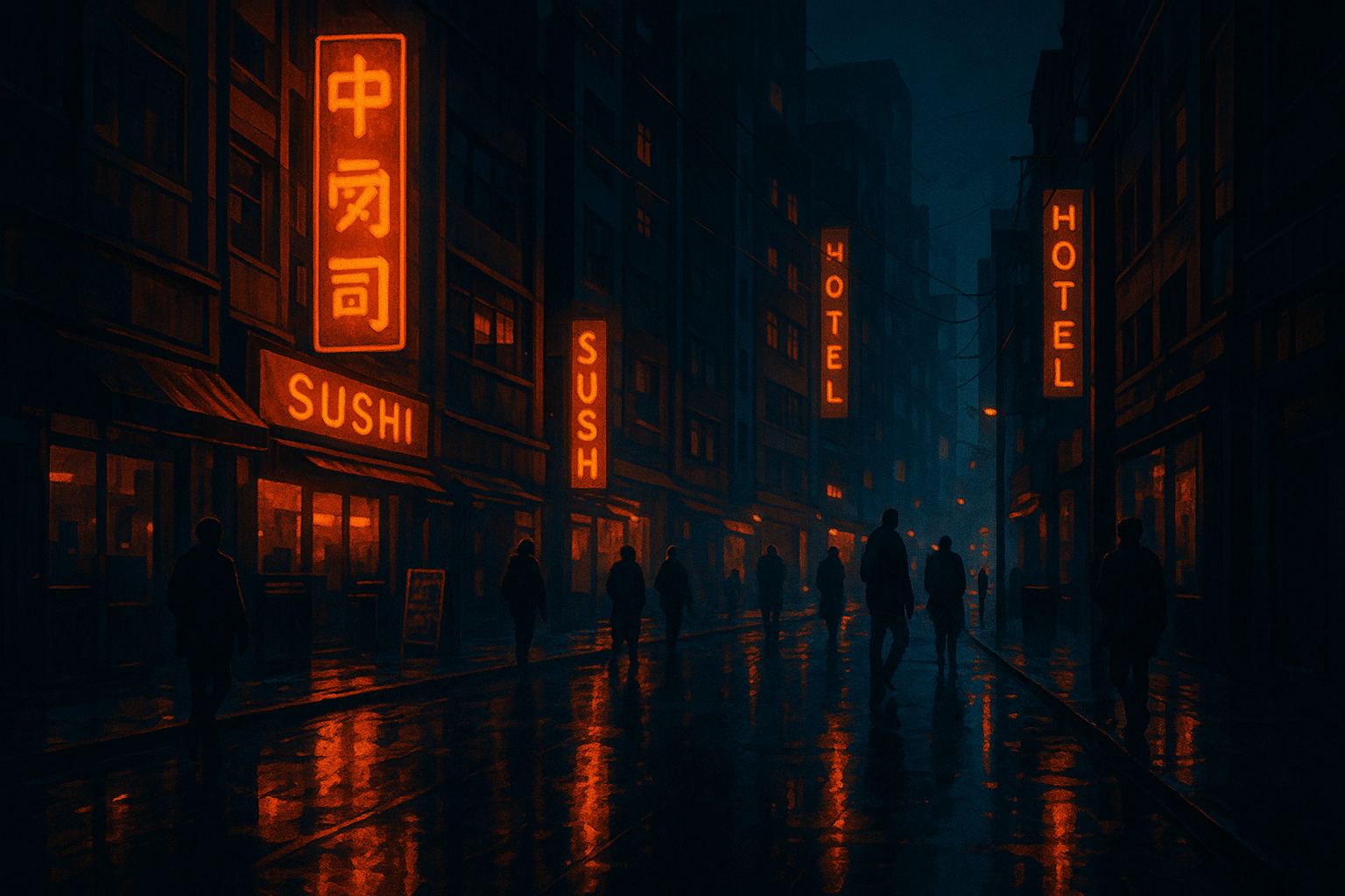 How to Grade Urban Night Photos with Cinematic Presets