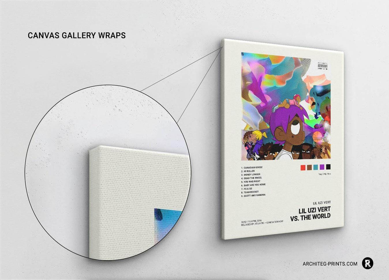 Lil Uzi Vert vs The World Poster: A Must-Have Piece of Music History