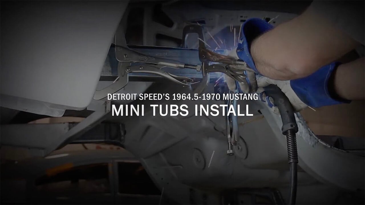 Detroit Speed 1964.5-70 Mustang Mini-Tub Install