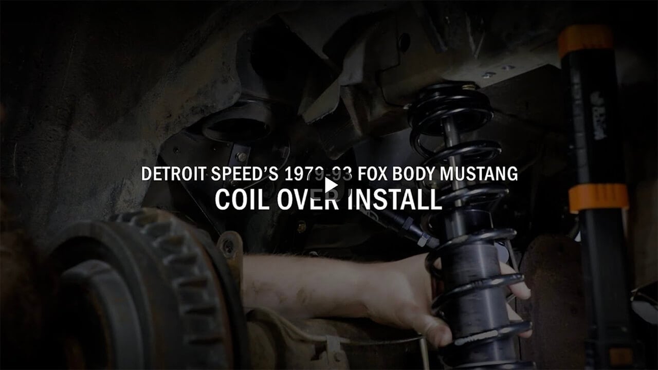 1979-93 Fox Body Mustang Rear Coilover Conversion Kit Install