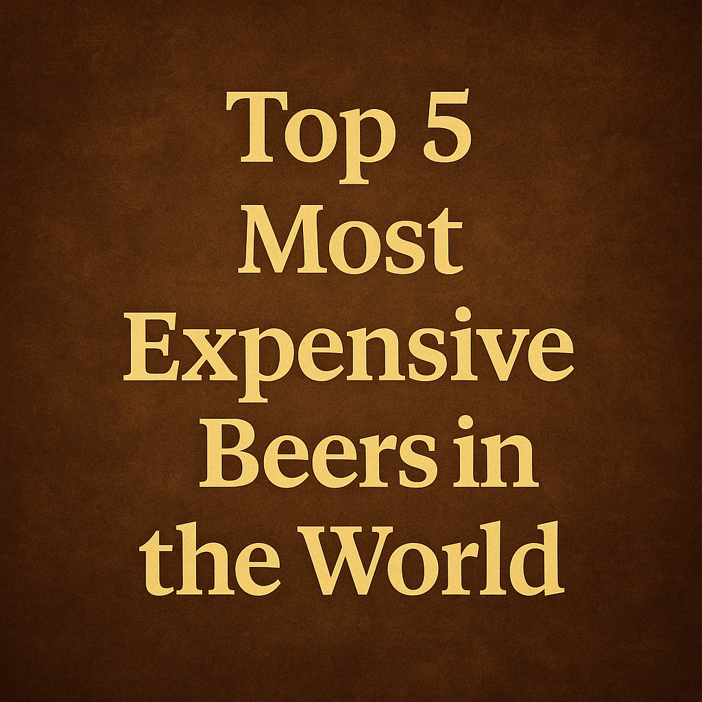 Top 5 Most Expensive Beers in the World and Why – VIRAL OMG