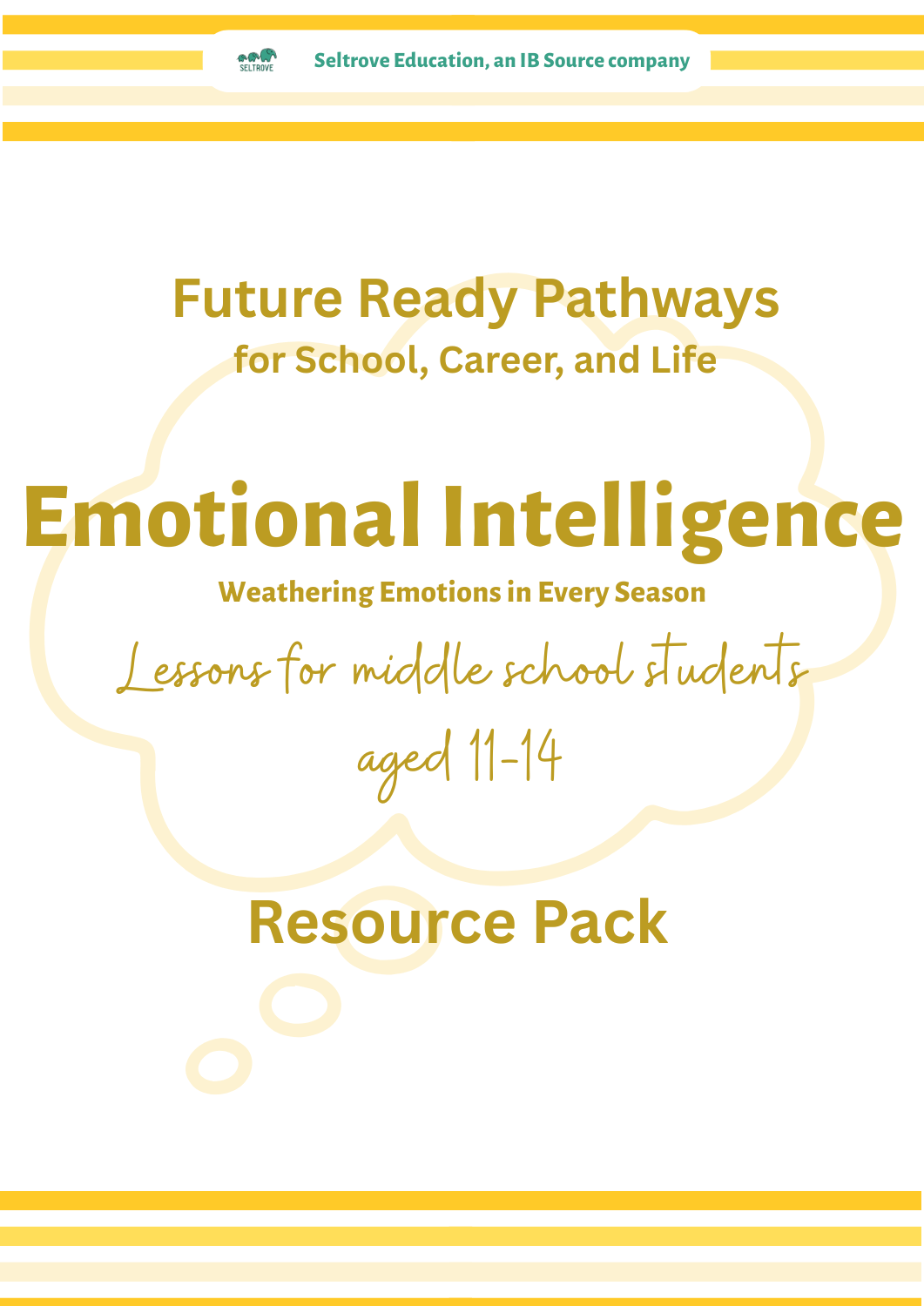 Emotions in Motion: Building Emotional Intelligence During the Middle ...