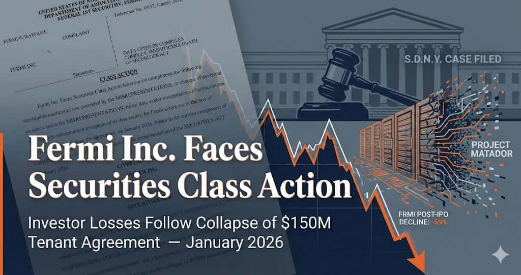 Fermi Inc. (FRMI) Securities Class Action Lawsuit Update [January 8, 2026]