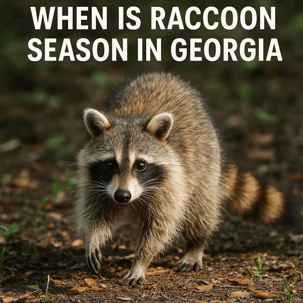 when is raccoon season in georgia