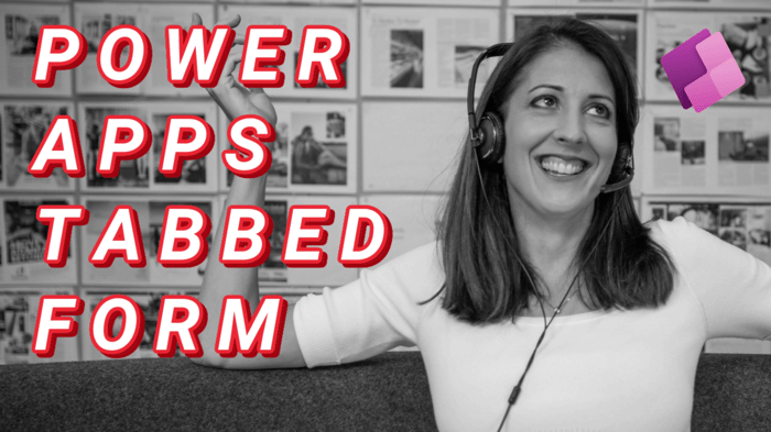 Power Apps Tabbed SharePoint Form