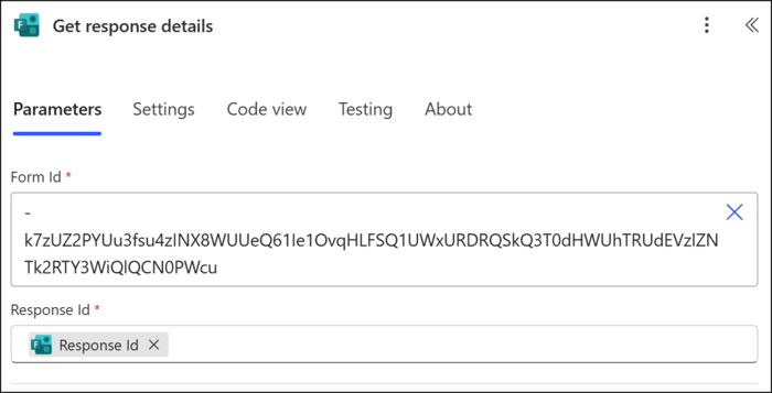 Save Microsoft Form Attachments to SharePoint via Flow