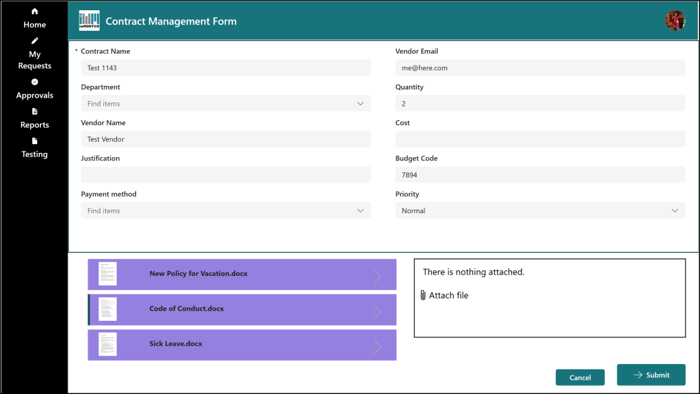 Power Apps File Upload to SharePoint Libraries (No Flow)