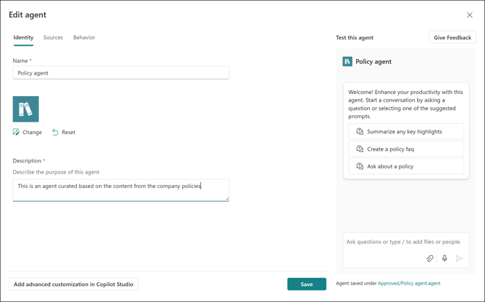 Creating and Using Copilot Agents in SharePoint