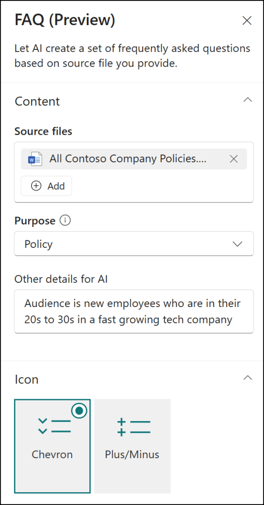 SharePoint's New FAQ Web Part: Powered by Copilot