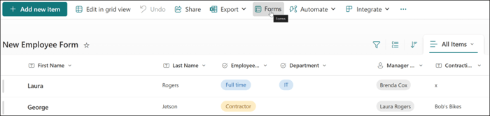 Building Branching Logic in List Forms