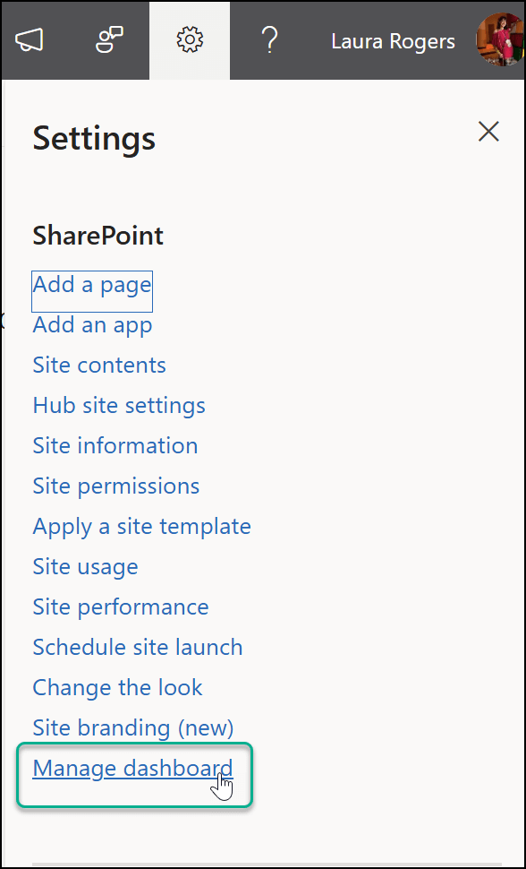 Master the SharePoint Dashboard Web Part