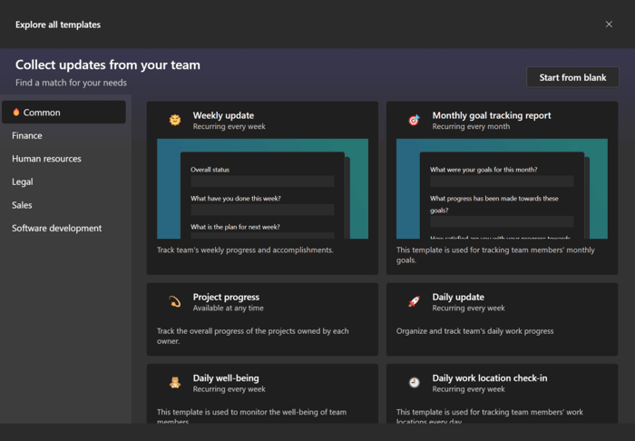 Teams Updates App: Streamline Team Weekly Updates