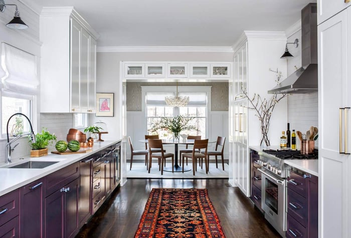 12 Awesome Double Galley Kitchen Designs and Ideas!!