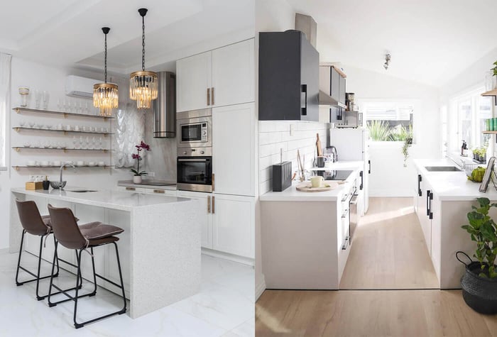 12 Awesome Double Galley Kitchen Designs and Ideas!!