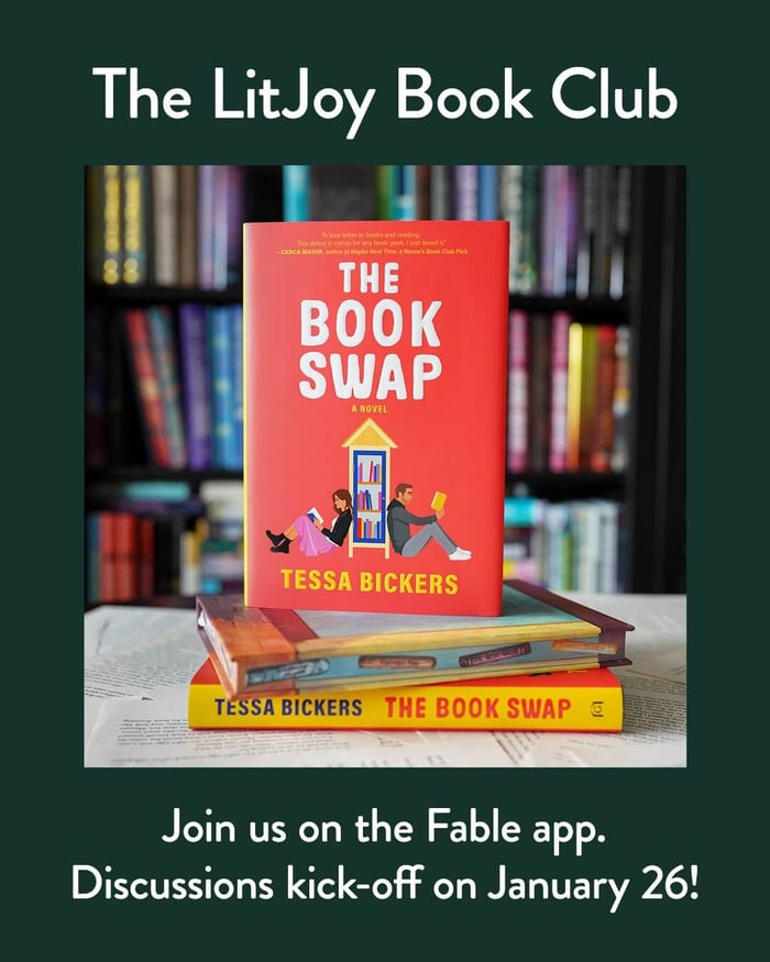 Introducing the LitJoy Book Club on Fable | LitJoy Creates Signed Books ...
