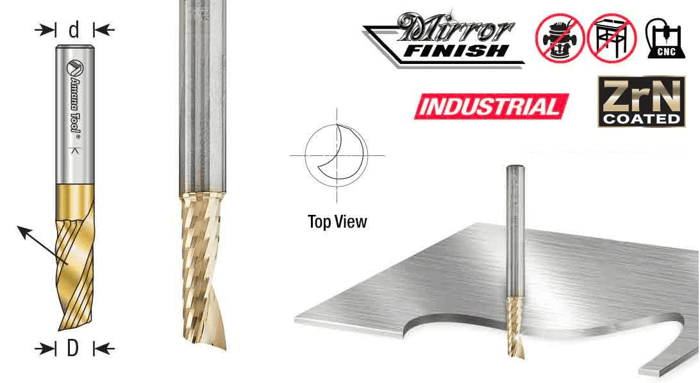 Best CNC Router Bits for Cutting Aluminum | Toolstoday