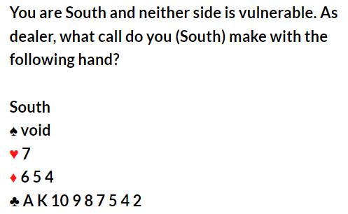 Weak Hands High Level Preempts: Free Bridge Quiz